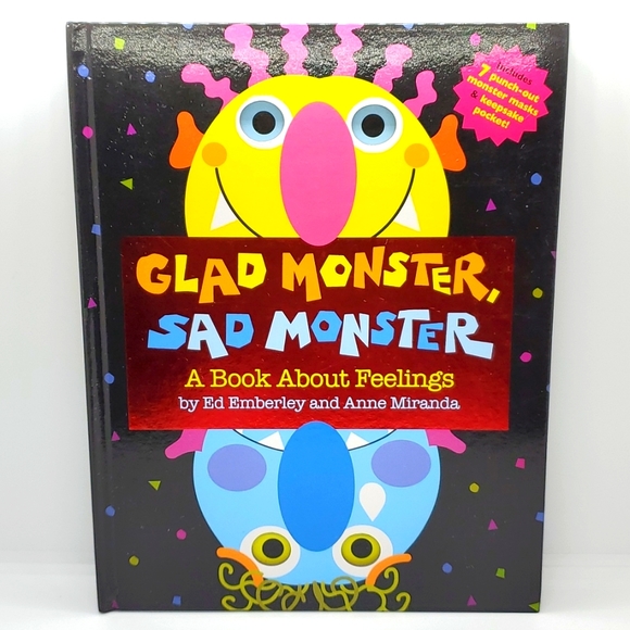 Glad Monster | Accents | Glad Monster Sad Monster A Book About Feelings ...